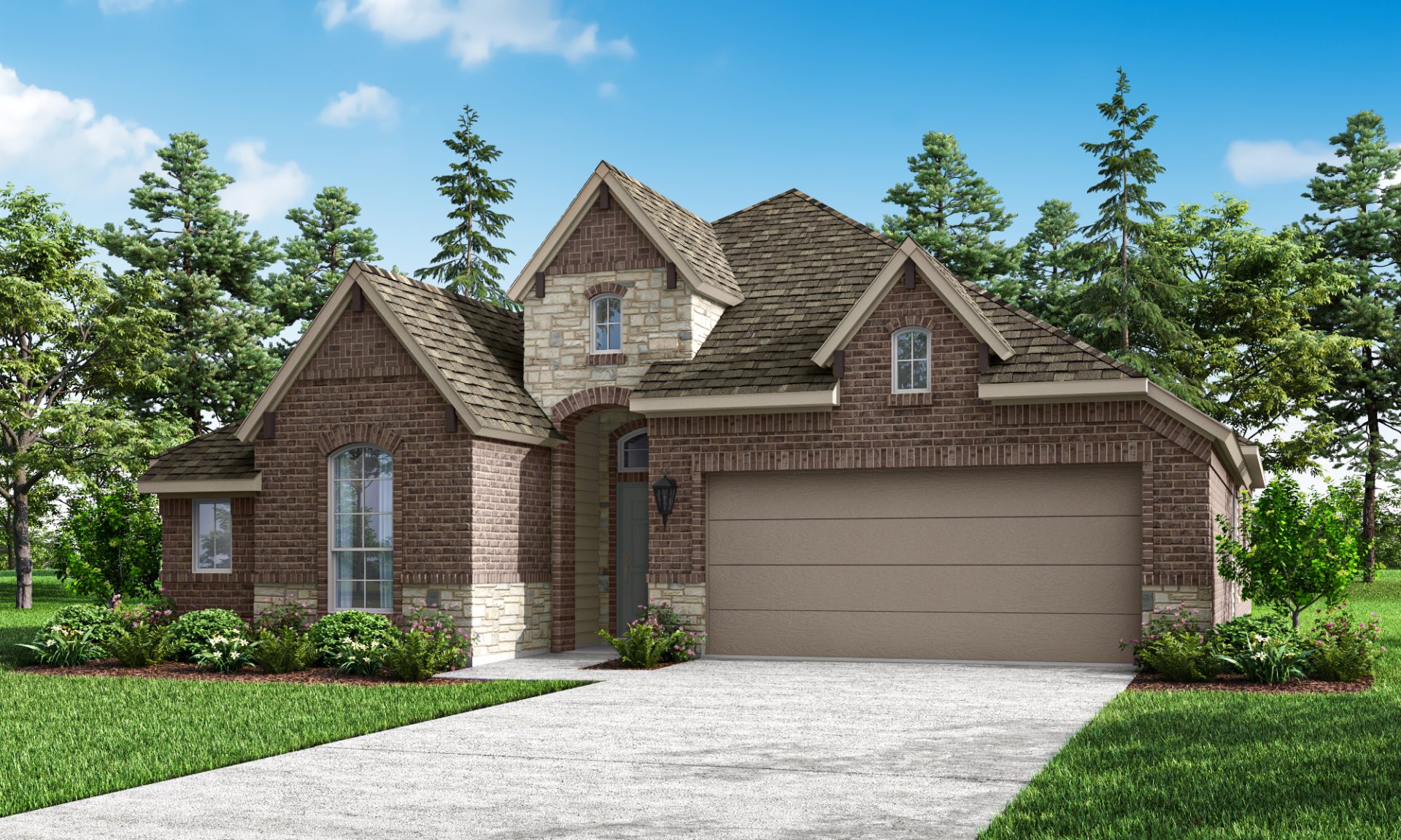 Rockwall in Walden Pond West, Forney, TX